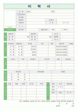 [취업자료] 정보통신분야 자기소개서 BEST FOUR-1페이지