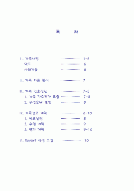 [지역사회간호학] 가족간호 레포트-1페이지