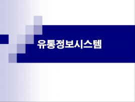 [경영학]유통정보시스템 PPT-1페이지