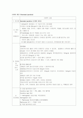 신생아 황달 [논문] -1페이지