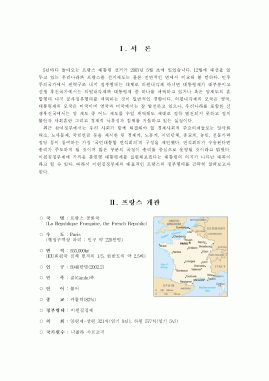 [사회과학] 프랑스 정부-1페이지