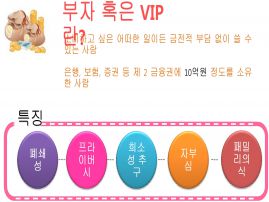 부자 VIP에 관한 PPT-1페이지