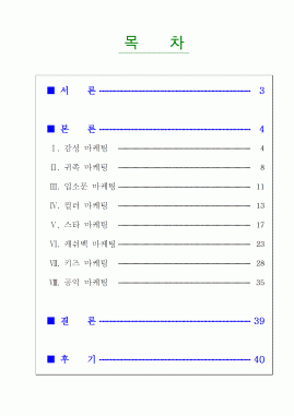 미래에 각광받을 다양한 마케팅종류와 전략사례분석-1페이지