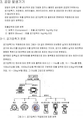 [공학/컴퓨터/통신] 공압발생기기-1페이지