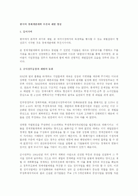 한국의 경제개발계획 추진과 재벌 형성-1페이지