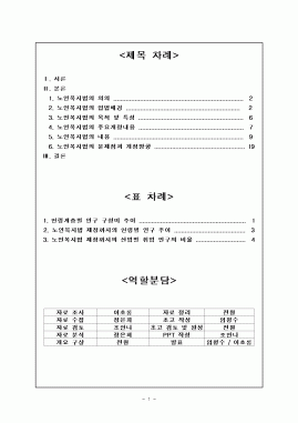 가족 부양 의식의 변화 노인복지법 -1페이지