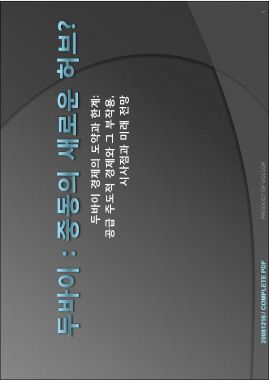 두바이 - 중동의 새로운 허브인가? 두바이의 성장과 배경, 두바이 방식의 한계, 시사점과 두바이의 미래에 관한 간략한 설명자료-1페이지