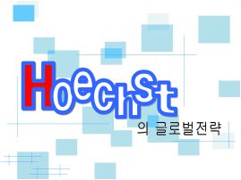 hoechst의 글로벌전략-1페이지