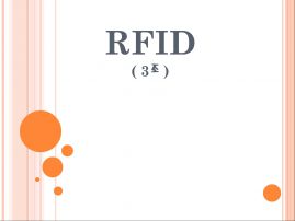 RFID(Radio Frequency Identification) 조사자료-1페이지