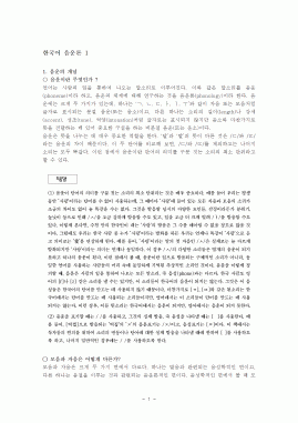 국어 음운론-1페이지