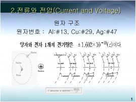 전류와 전압-1페이지