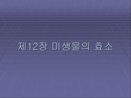   미생물의_효소 -1페이지