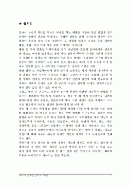 무소의뿔처럼혼자서가라 (감상문)-1페이지