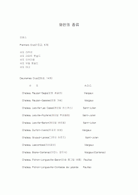 와인의 종류-1페이지