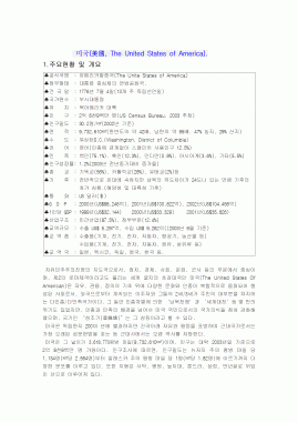 미국의 무역환경-1페이지