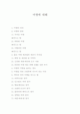 머랭에 대해-1페이지