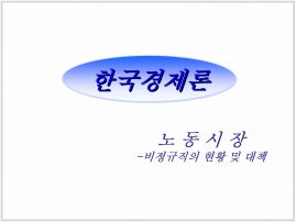 한국의비정규직현황-1페이지