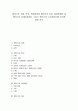 [덴마크][덴마크 문화][덴마크의 문화][사회보장][의무교육][산재보험]덴마크의 사회, 덴마크의 역사, 덴마크의 자연환경, 덴마크의 미술, 덴마크의 왕립발레단, 덴마크의 산재보험제도, 덴마크의 노동환경규제 조직-1페이지