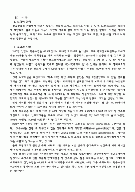 노화와 노인운동 (노화이론) 최신 자료-1페이지