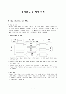 창의력을 길러주기 위한 기법-1페이지