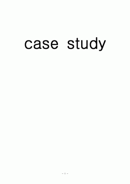 [분석/조사] case study 난소암-1페이지