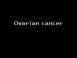 Ovariancancer 난소암-1페이지