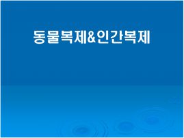 동물복제와 인간복제 조사-1페이지