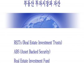 부동산 투자시장과 자산-1페이지