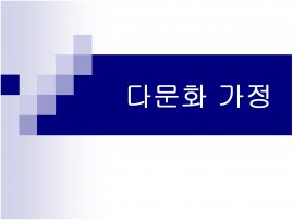 [사회복지론] 다문화가정의 현황과 개선방안 분석 [A+레포트]-1페이지