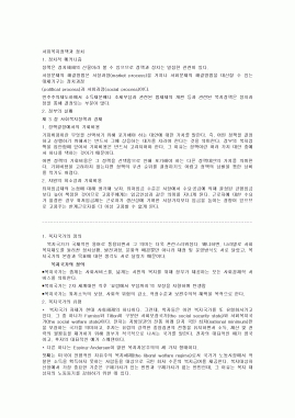 사회복지정책과 정치 -1페이지