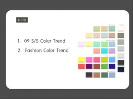 09 s/s color trend 분석 -1페이지
