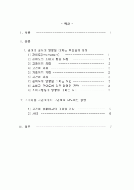 관여의 정도에 영향을 미치는 특성-1페이지