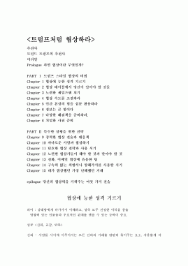 트럼프 협상학 요약자료.-1페이지