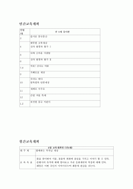 보육 계획안-1페이지