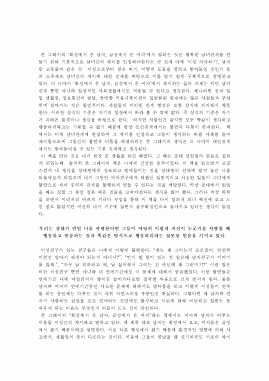 화성에서 온남자 금성에서 온여자 감상문 - 커뮤니케이션, 남녀서로의 차이-1페이지