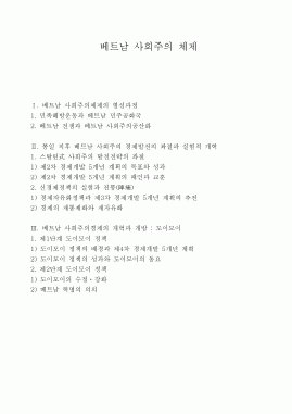 베트남 사회주의 체제-1페이지