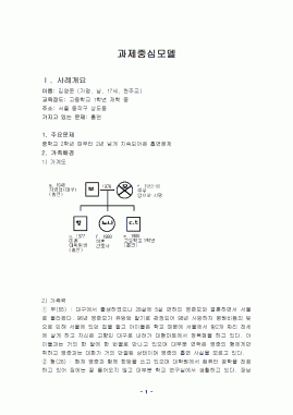 과제중심모델 사례-1페이지