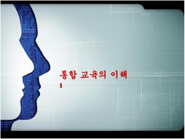 [사범/법학] 통합교육의 이해-1페이지