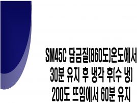 SM45C860℃담금질 후 200℃뜨임-1페이지