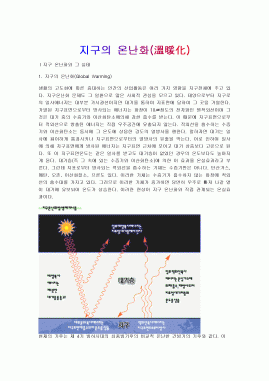 [자연과학] 지구온난화 에 대해 정리한 자료-1페이지