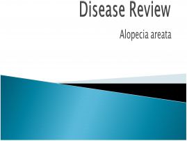 원형탈모(Disease Review Alopecia areata)-1페이지