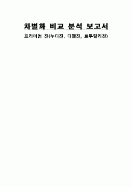 청바지시장(프리미엄진 등장과 차별화 비교분석) 디젤_누디진_트루릴리젼(사진 다수)-1페이지