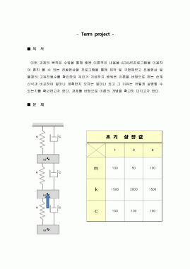 다자유도 시스템 진동측정-1페이지