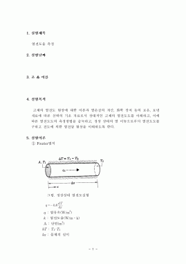 열전도오결과보고서-1페이지