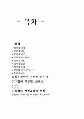 특허의 모든것, 실용신안/의장법/상표권/특허의 성공/실패 사례-1페이지