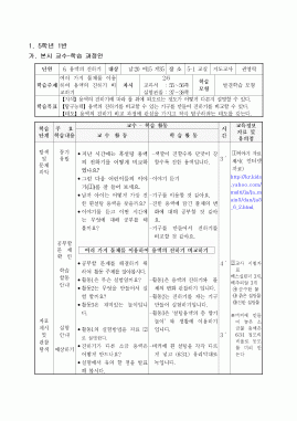 6.용액의 진하기 2차시 공개수업 지도안(과학 5학년 1학기 6월 4일))-1페이지