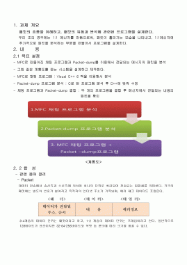 패킷분석 레포트 -1페이지