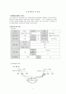 사회복지실천론-사례보고서-1페이지