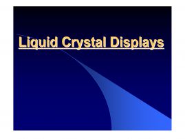 Liquid Crystal Displays (LCD)-1페이지