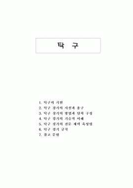 탁구의 기술적 이해-1페이지